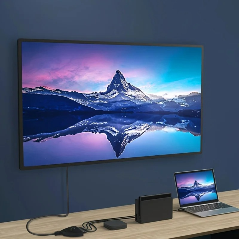 FASO HDMI Switch Hub with 4K*2K Resolution, 3 Inputs 1 Output ...