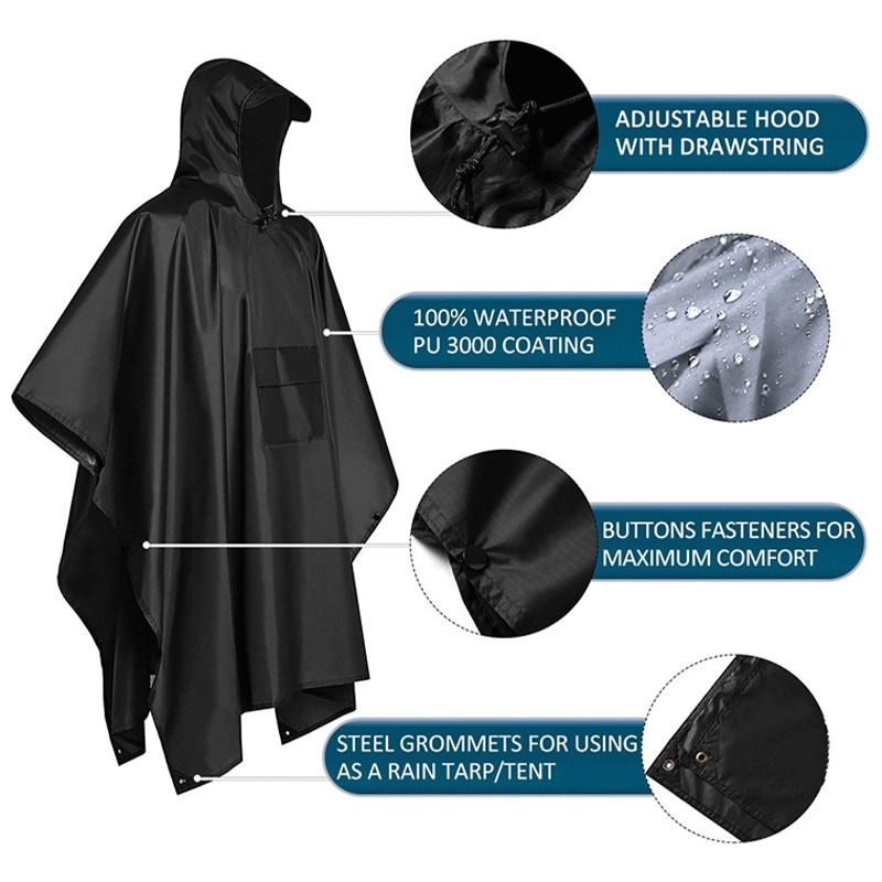 Buy 1 Take 1 Raincoat For Motorcycle Rider Makapal Heavy Duty Original ...