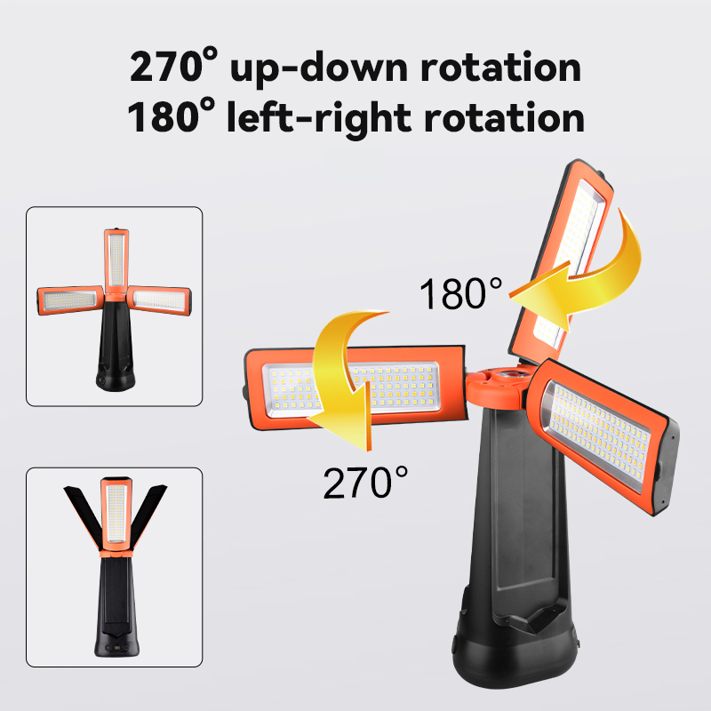 WinsTime Z99 LED Camping Light Foldable Outdoor Lamp Super Bright ...
