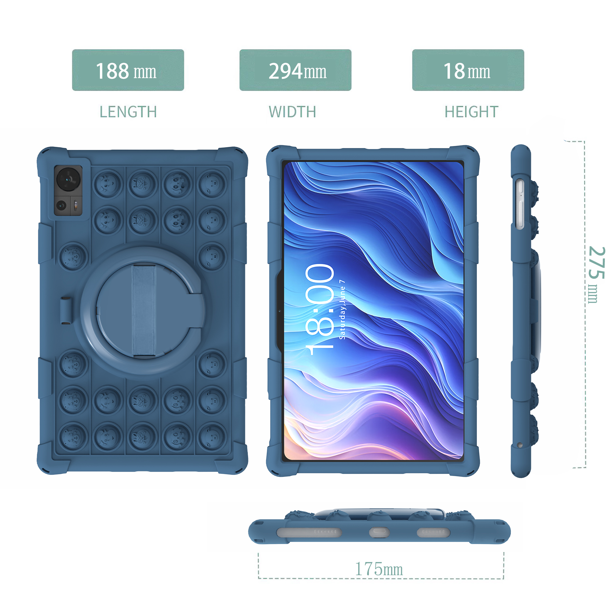 For Infinix XPad 20 Pro (12.0'') 2025 X1201 4G LTE|WiFi Soft Silicone ...