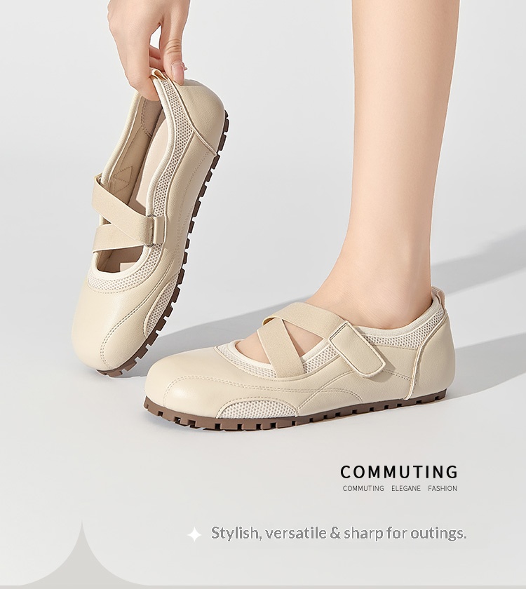 DUSTO Women Flat Sandals Heel Height 0.8cm Comfortable Sole DW25Q0616A ...