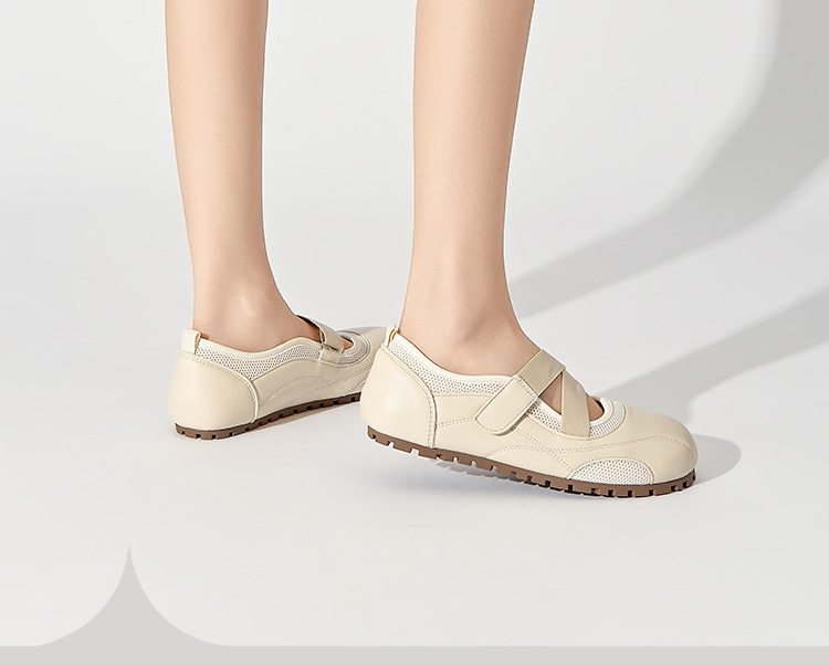 DUSTO Women Flat Sandals Heel Height 0.8cm Comfortable Sole DW25Q0616A ...
