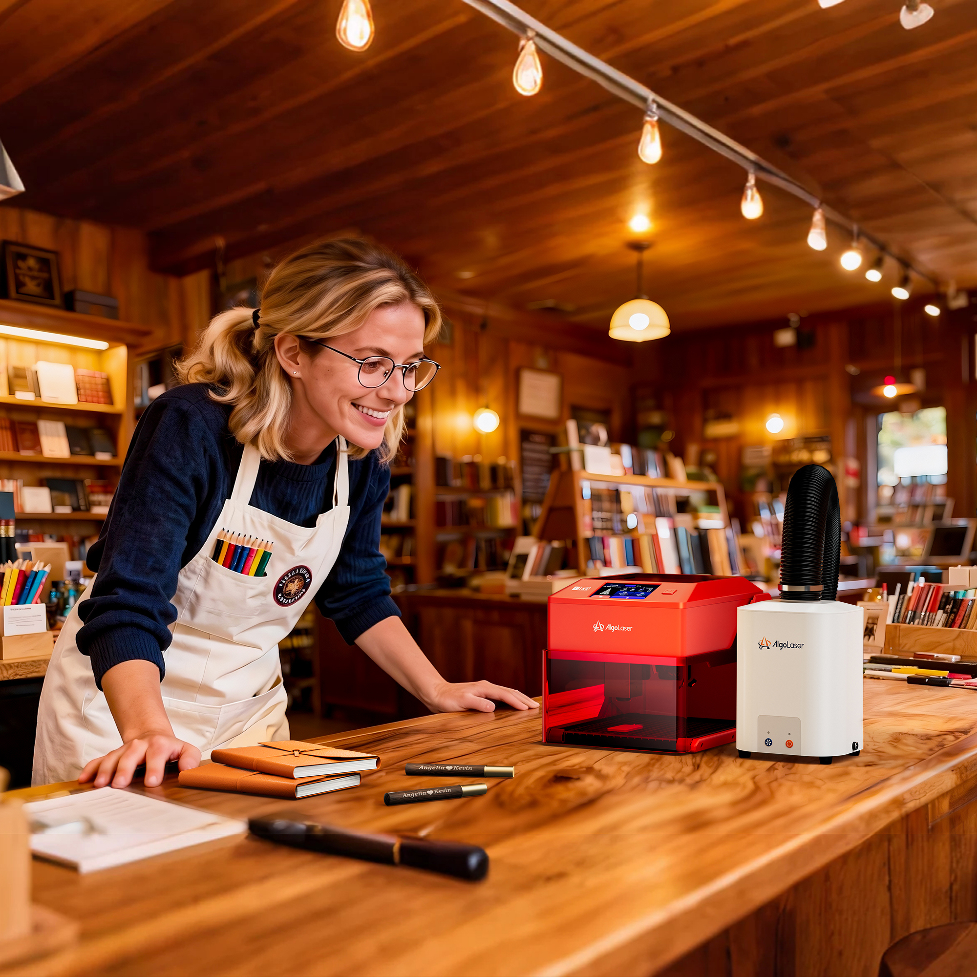 AlgoLaser PIXI Smoke Purifier Powerful Purifcation Breathe with ...