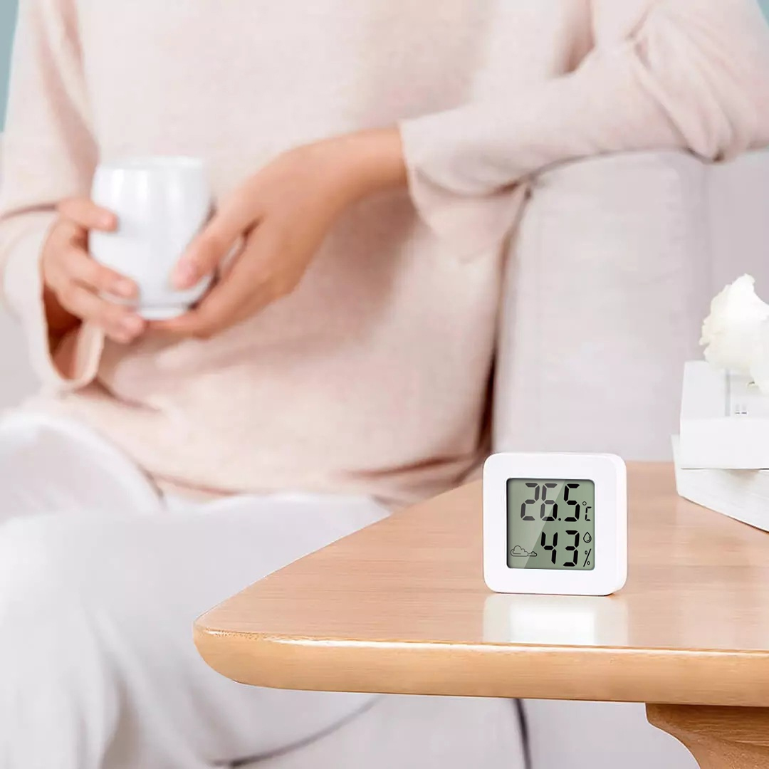 One Piece Electronic Temperature And Humidity Meter With High ...