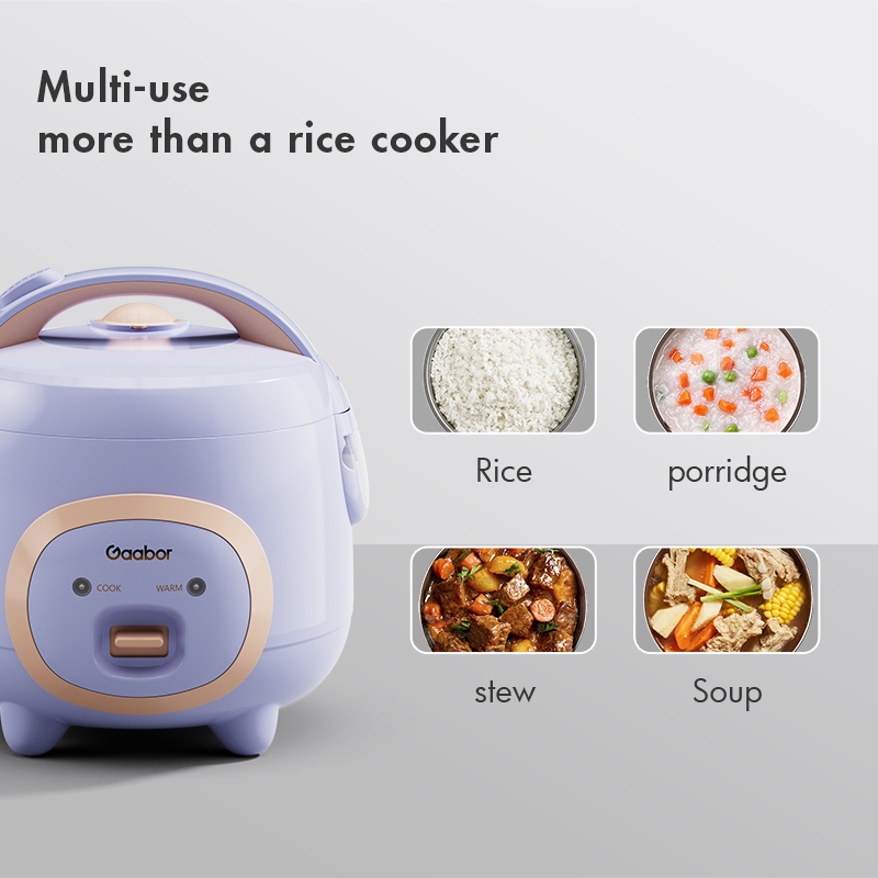 [Bundle] Gaabor Multifunctional Rice Cooker 1L(Rated 2.5L)+ Electric ...