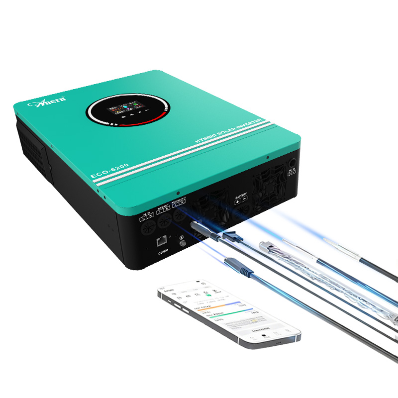 4.2KW/6.2KW MPPT Hybrid Inverter off Grid Solar Inverter 24V/48V 120A ...