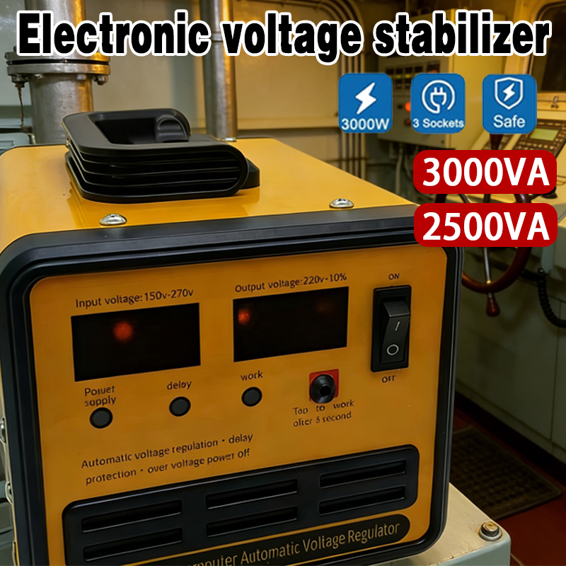 SVR-3000VA/2500VA Automatic Voltage Regulator Servo Type 3000watts AVR ...