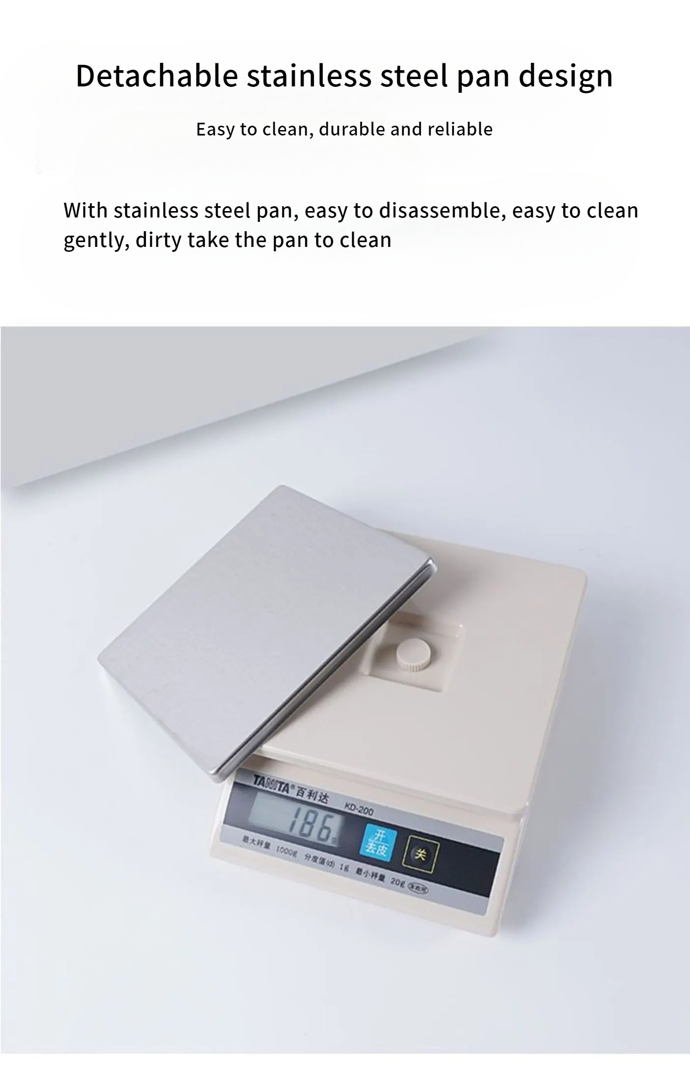 TANITA KD-200 Small Electronic Scale Household High-Precision Precision ...