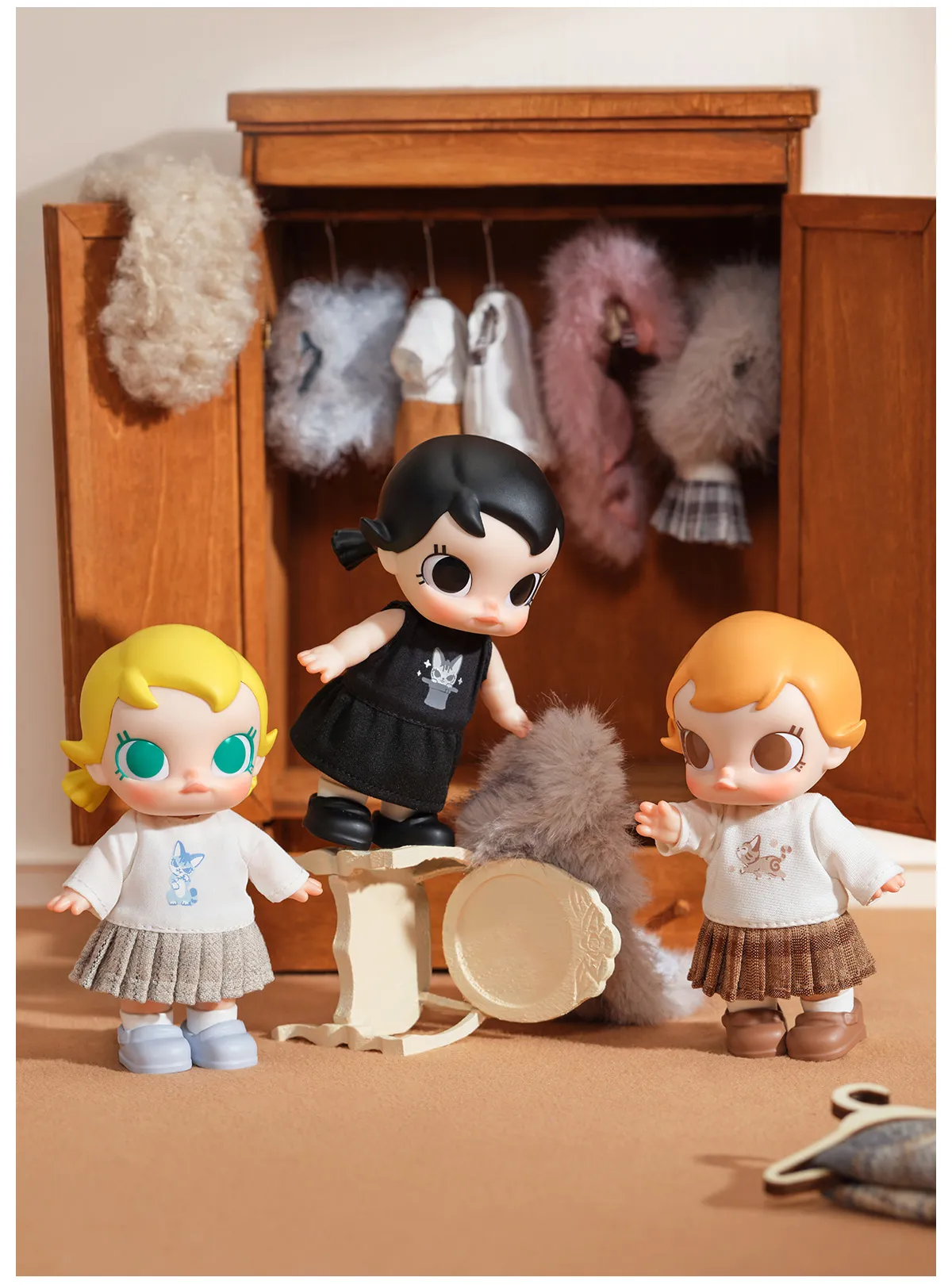 Baby Molly Winter Fit Check Series Vinyl Plush Pendant Blind Box ...