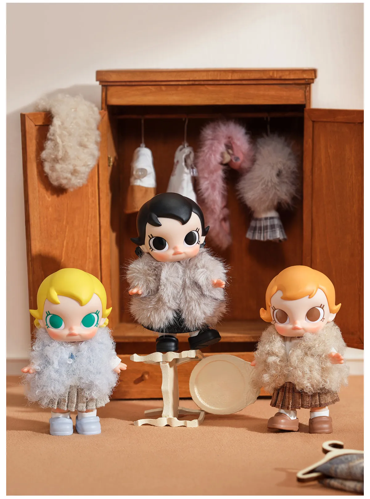 Baby Molly Winter Fit Check Series Vinyl Plush Pendant Blind Box ...