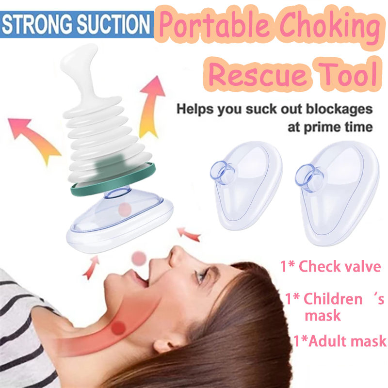 Portable Choking Rescue Tool for Adults & Kids - Non-Invasive Green ...
