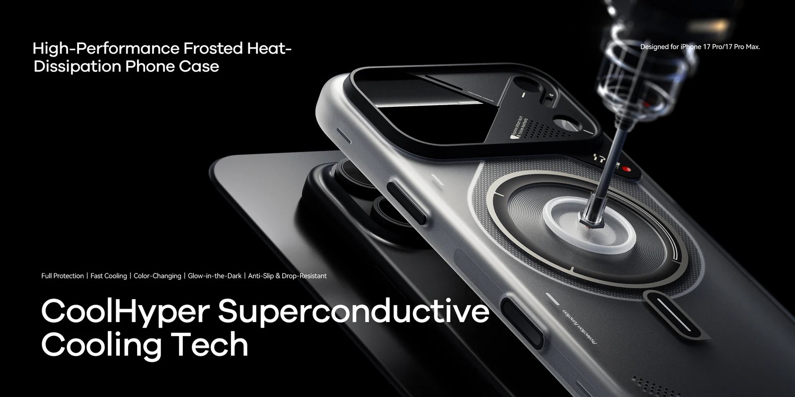 AULUMU A17 TPU Translucent Frosted Case Subtle Glow in the Dark for ...