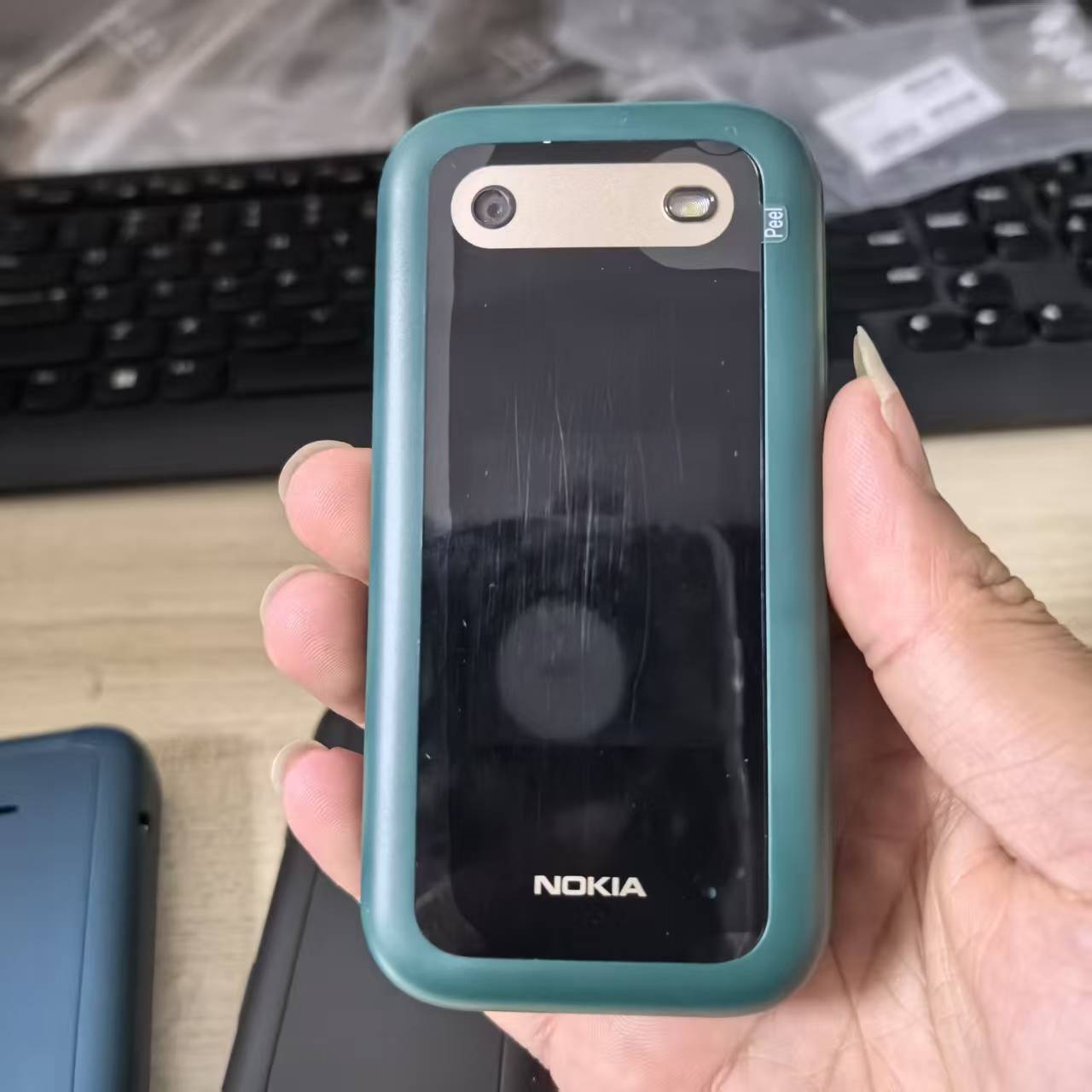 Nokia 2660 GSM non smart flip 2G button dual screen phone | Shopee ...
