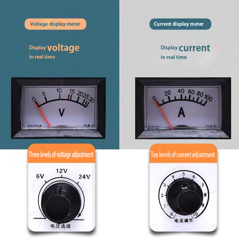 Car battery charger 12V 24V high power truck automatic repair ...