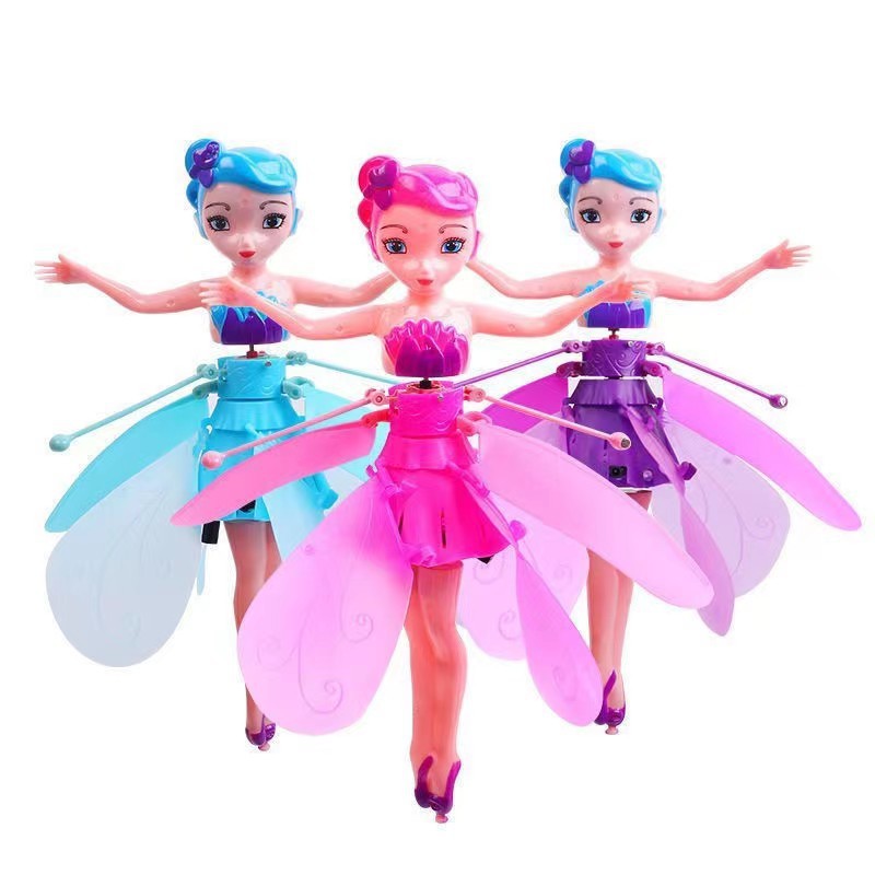 Flying Fairy Princess Induction Toy for Kids Suspended Floating ...