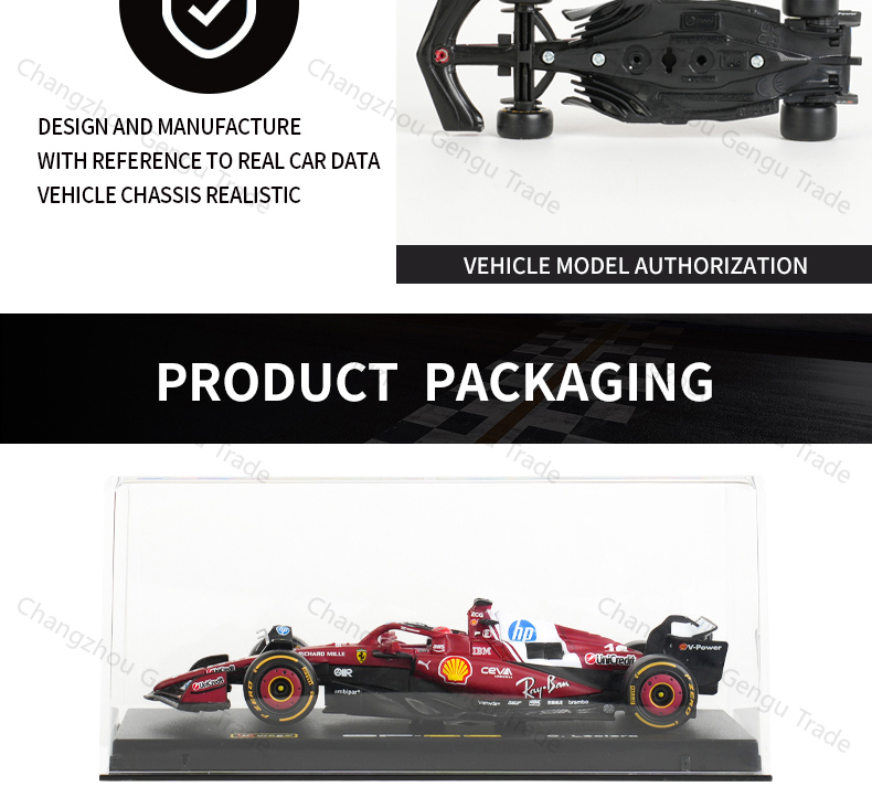 Bburago 1:43 2025 Ferrari SF25 GP F1 Formula Car Die Cast Vehicles ...