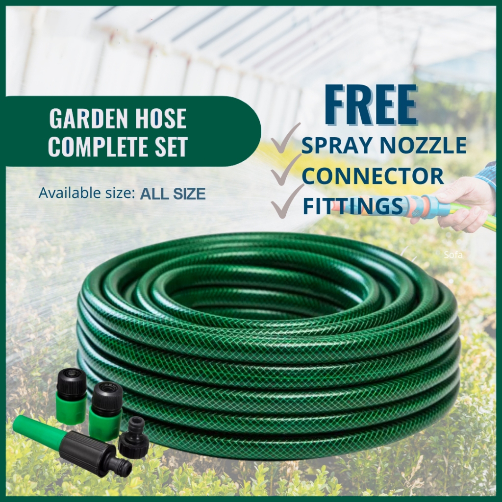 5/10/15/20/30/40M Garden Hose Meters PVC Garden Hose for Gardening and ...