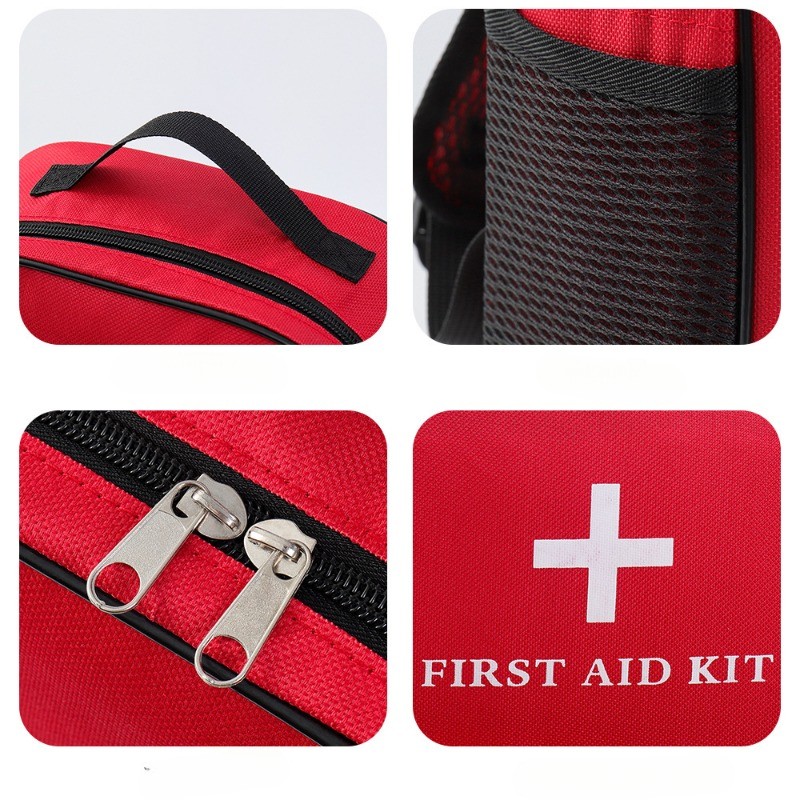 First Aid Kits Emergency Rescue Backpacks Large Capacity Sorted Storage ...