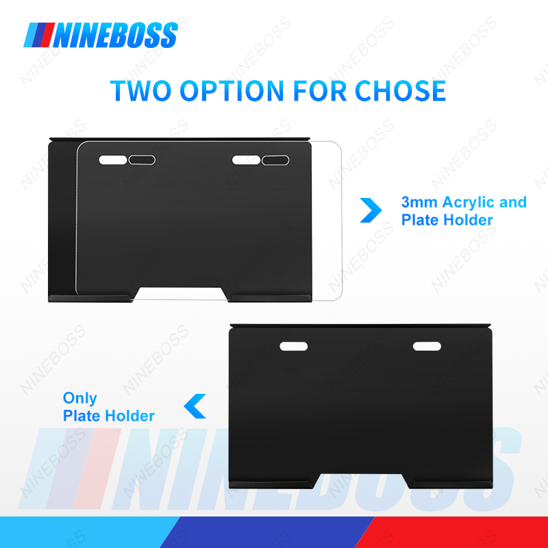 Plate Number Protector New LTO Plate Size New Design Universal Metal ...