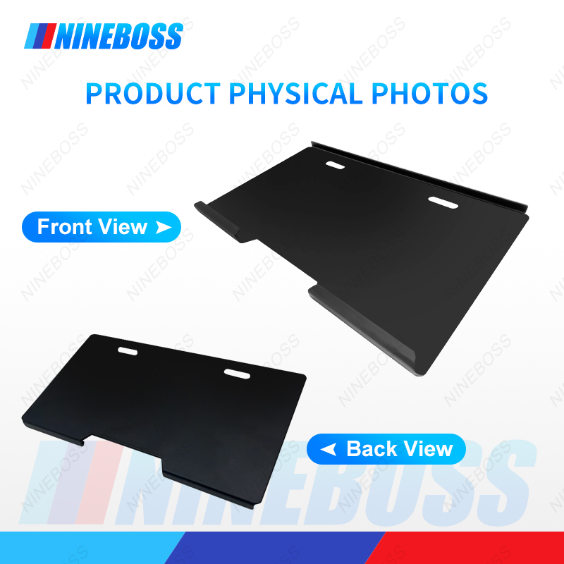 Plate Number Protector New LTO Plate Size New Design Universal Metal ...