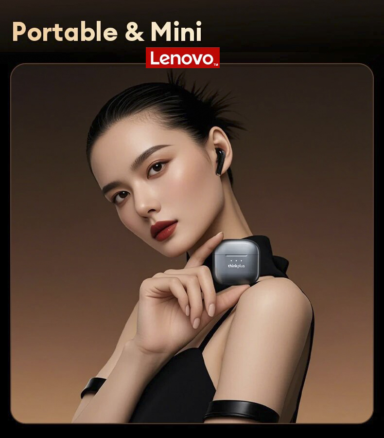 Lenovo thinkplus LP23 Bluetooth V5.4 Wireless Headphones Waterproof ...