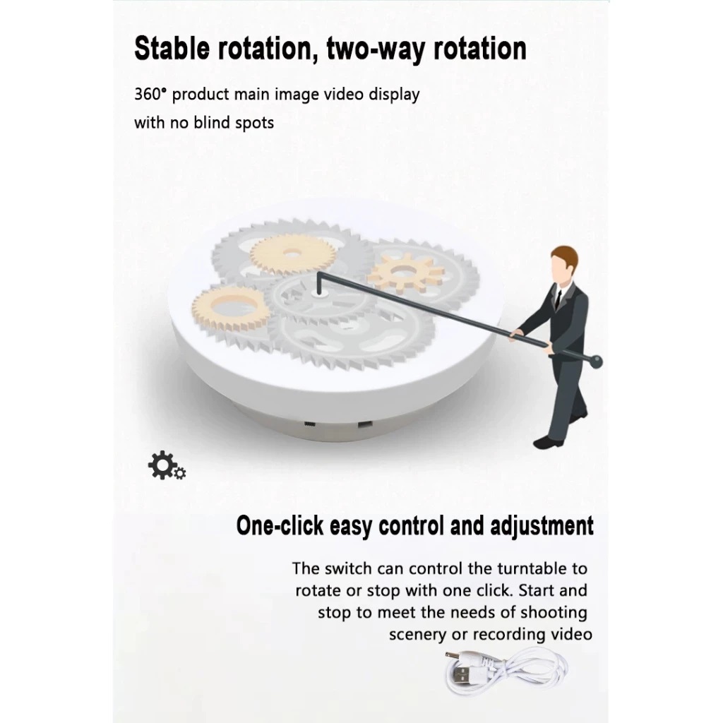 Rotating display stand - 360-degree rotation - for cake toys -electric ...