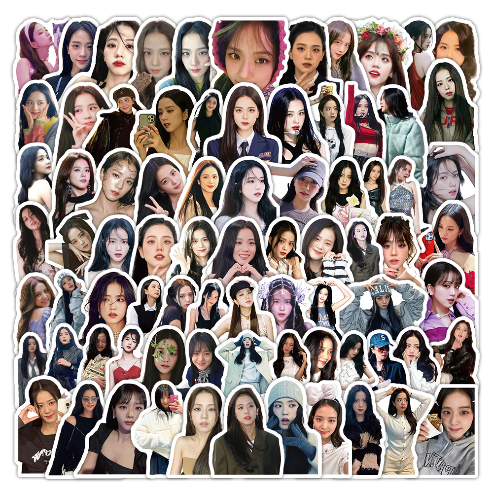 103pcs Korean K-pop Idol Jisoo Sticker DIY Phone Water Cup Laptop ...