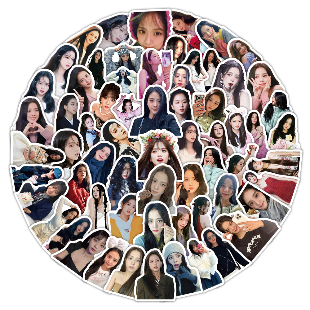 103pcs Korean K-pop Idol Jisoo Sticker DIY Phone Water Cup Laptop ...
