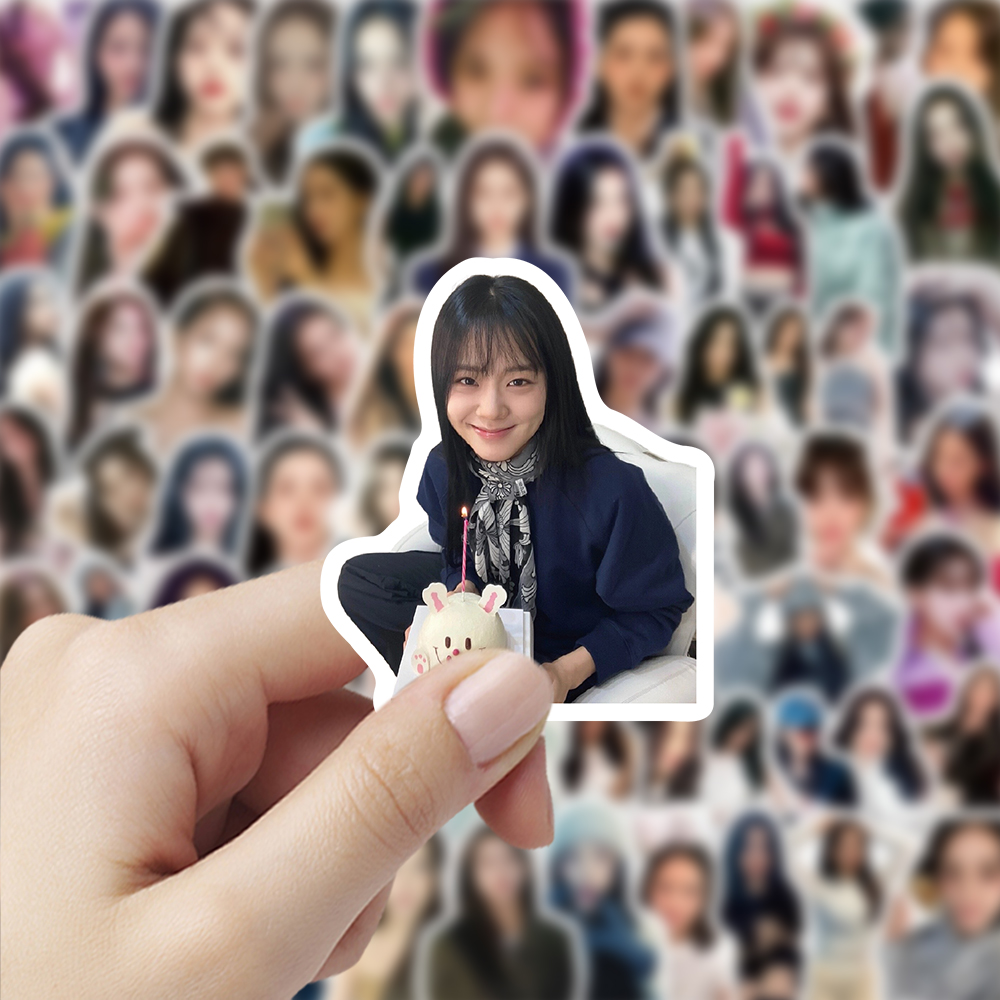 103pcs Korean K-pop Idol Jisoo Sticker DIY Phone Water Cup Laptop ...