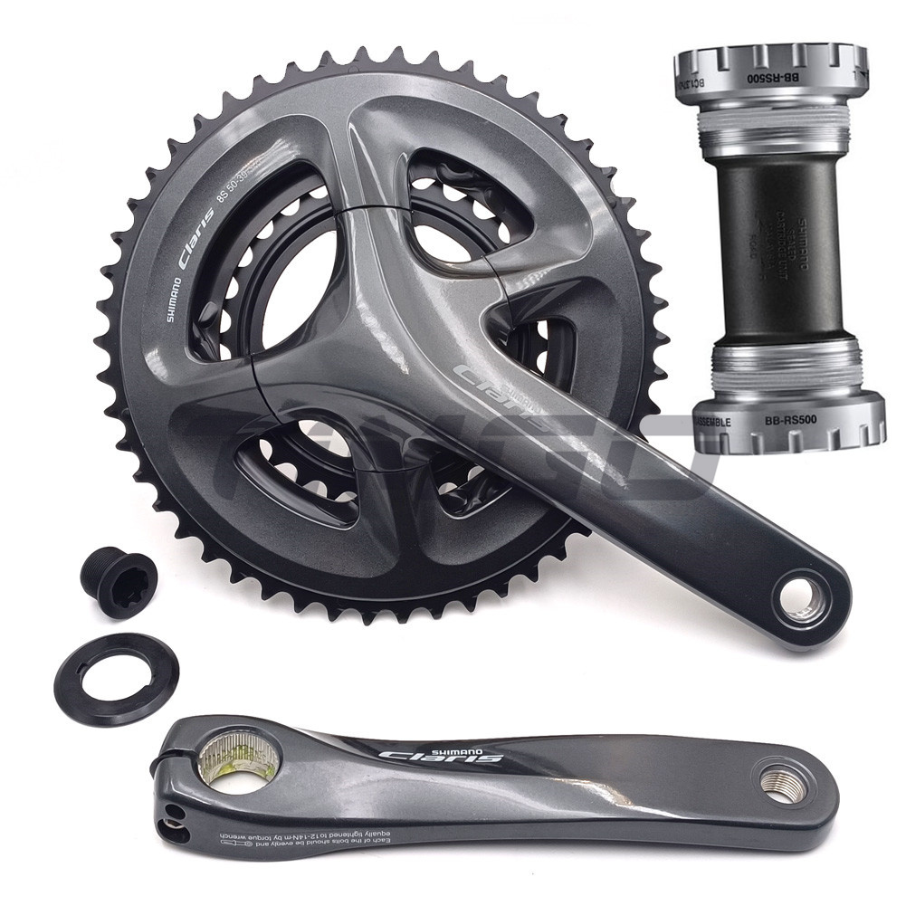 Shimano Claris FC-R2030 Road Folding Bike 3×9 Speed Crankset Hollowtech ...