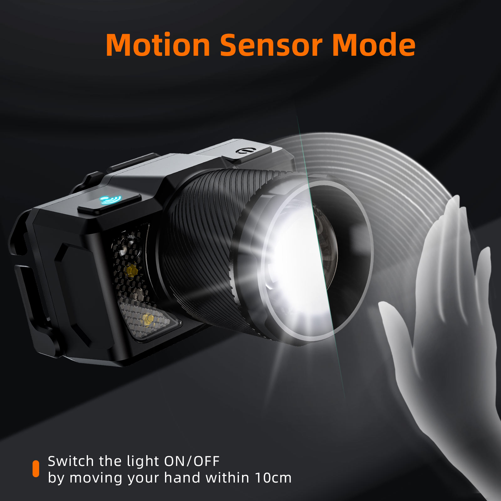 SUPERFIRE HL25 15W LED Zoomable Headlamp Super Bright Type-c ...