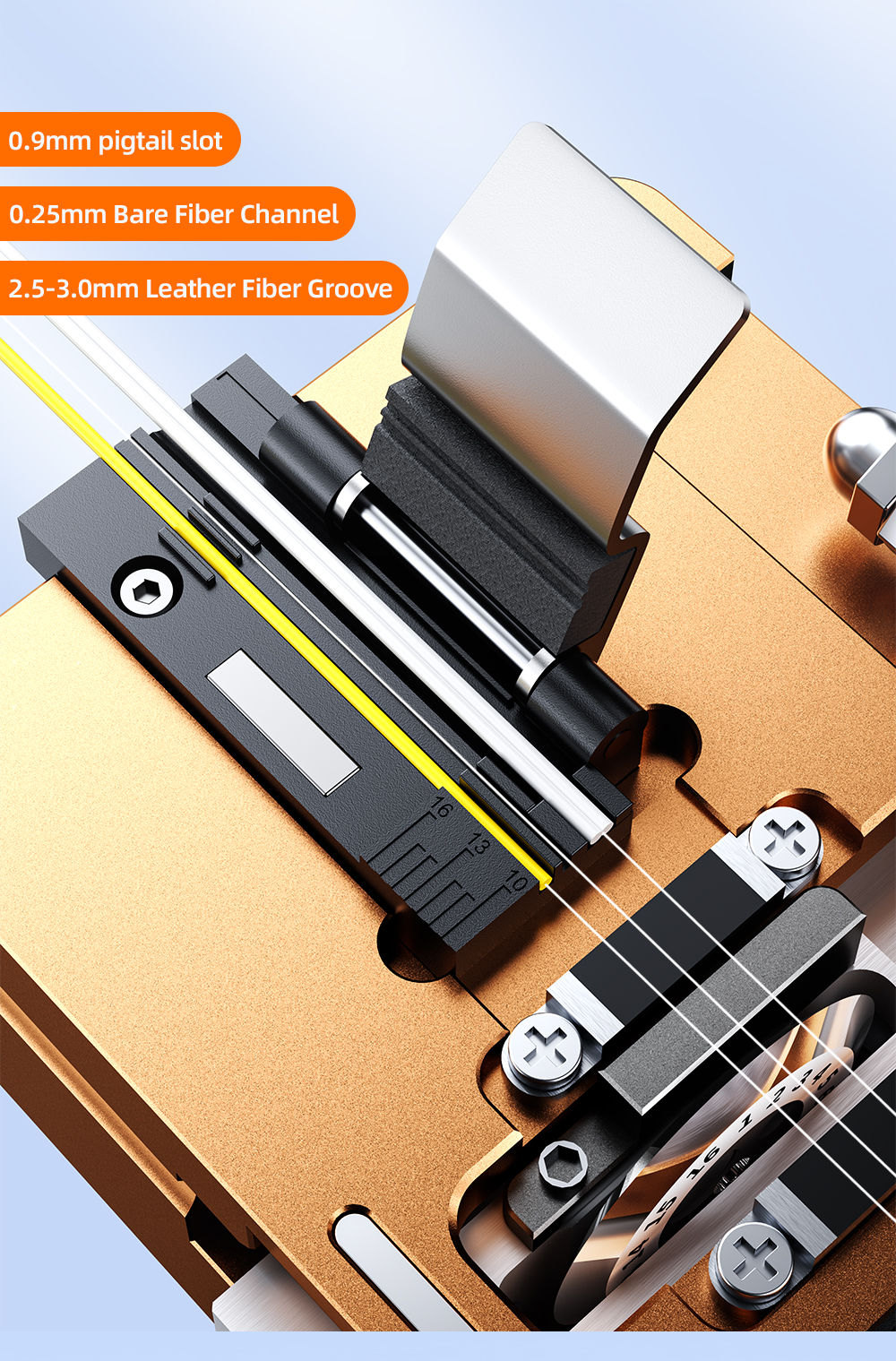 Signal fire Fiber optic cleaver Fiber Fusion Splicer Cutting Knife ...