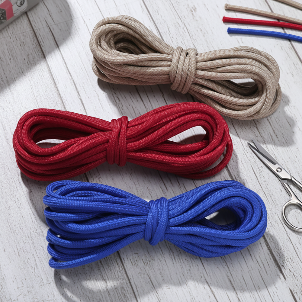 5mm Paracord Rope Nylon Cord DIY Bracelet Keychain Lanyard Knitting ...