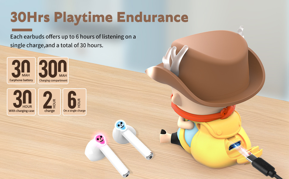 3LIFE Wireless Earphones RS3, BT 5.3 Connectivity, 30-Hour Battery Life ...