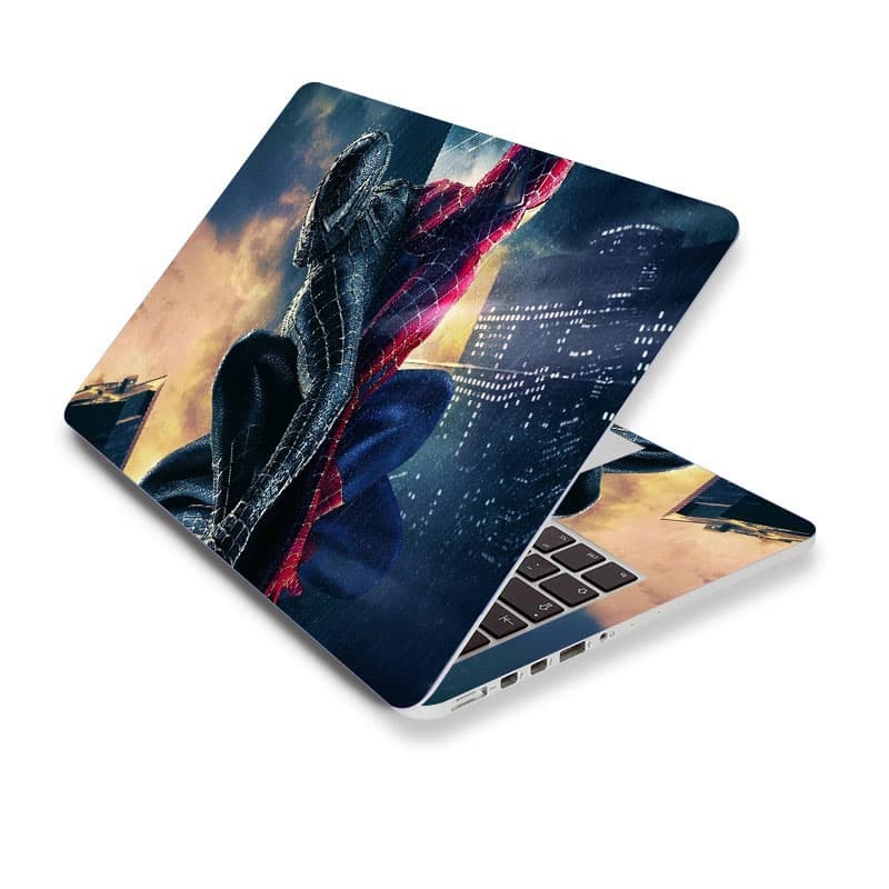 Marvel Themed Laptop Waterproof Protector Sticker Universal Notebook ...