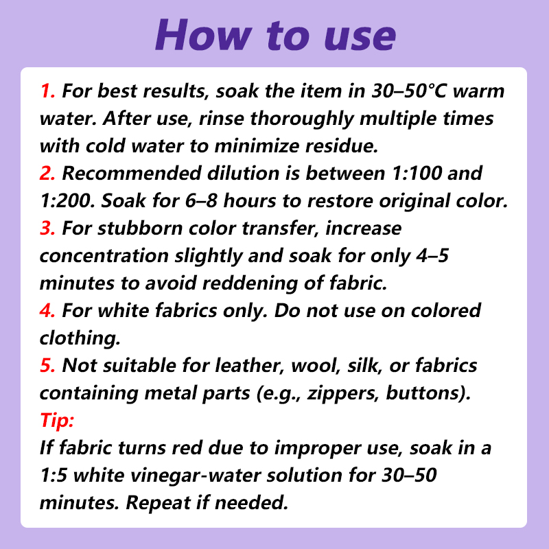 yellow stain remover for clothes 500g Removes yellowing from clothes ...