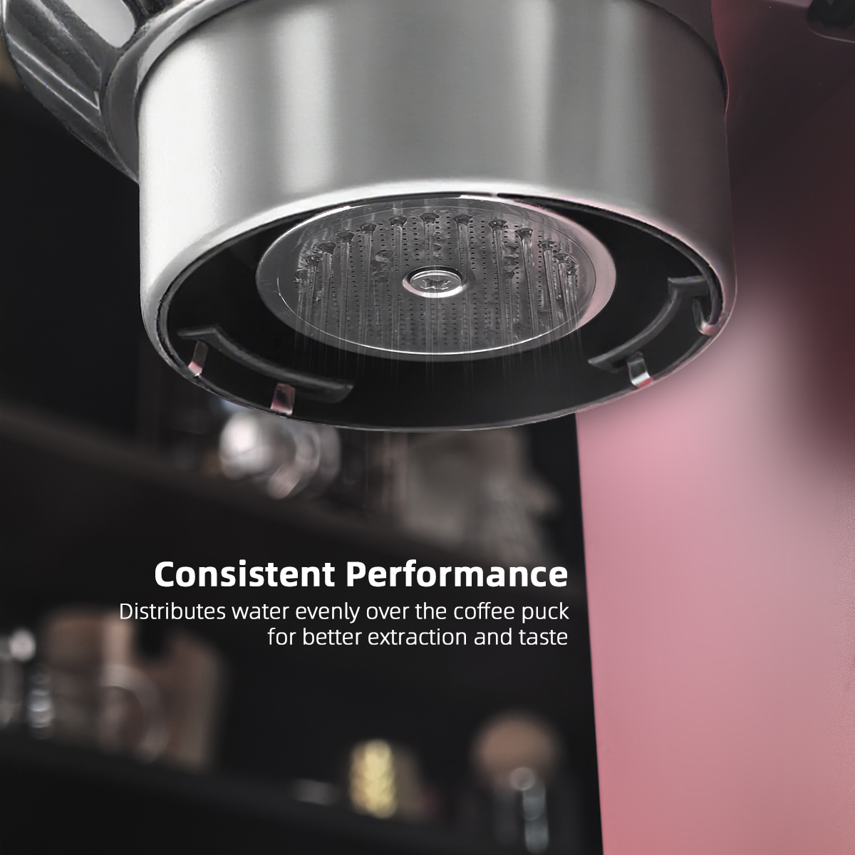 50MM Shower Screen Diffuser Replacement Compatible With Delonghi EC685 ...