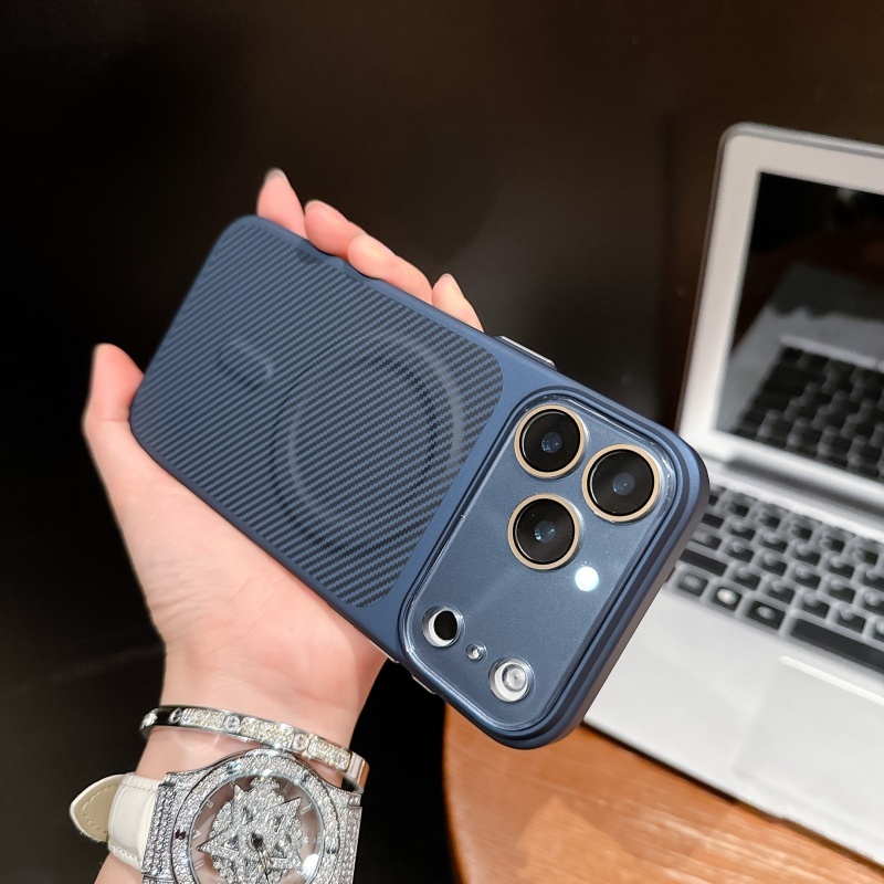 Instant 17 large window suitable for iPhone 17 Promax phone case carbon ...