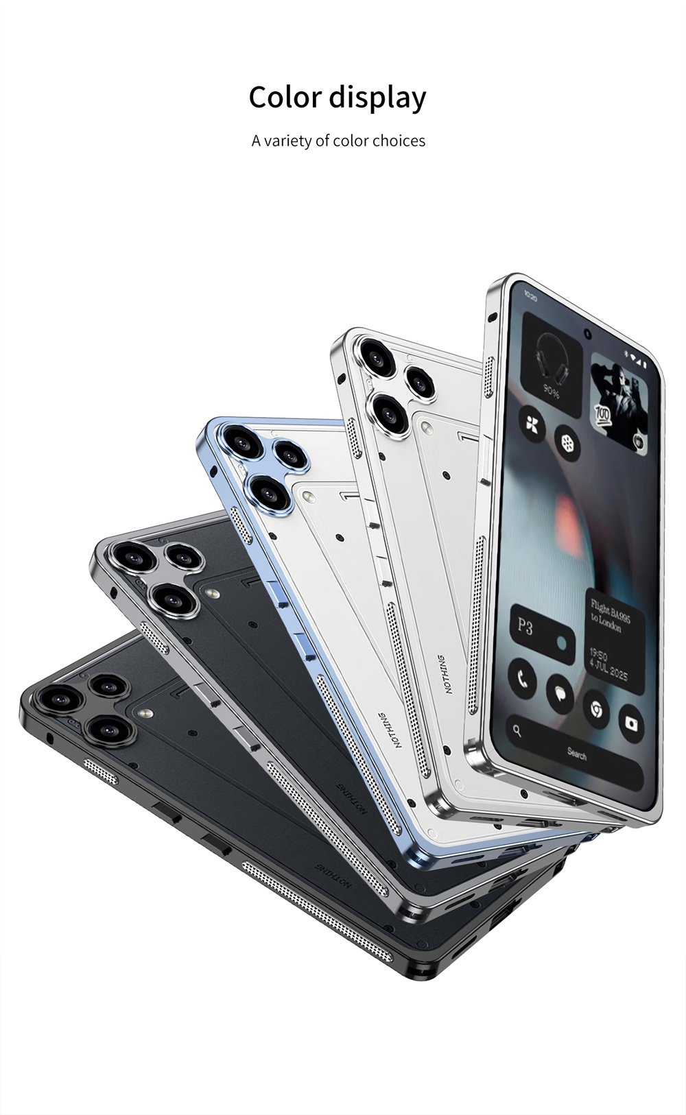 Dyong DY03 Series Heat Dissipation Metal Frame Cover For Nothing Phone ...