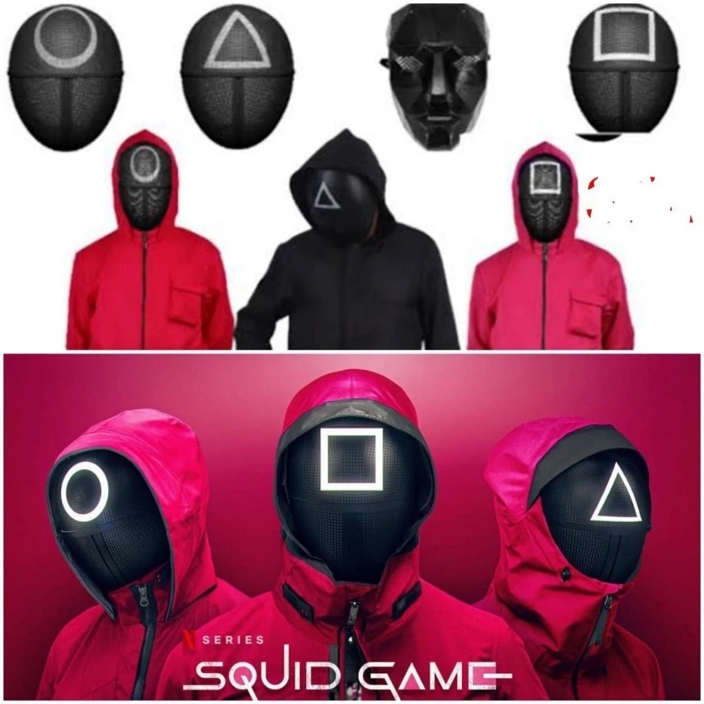 【COD】Squid Game Character Mask For Halloween Party Cosplay And Costume ...