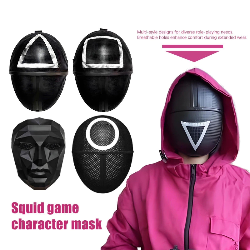 【COD】Squid Game Character Mask For Halloween Party Cosplay And Costume ...