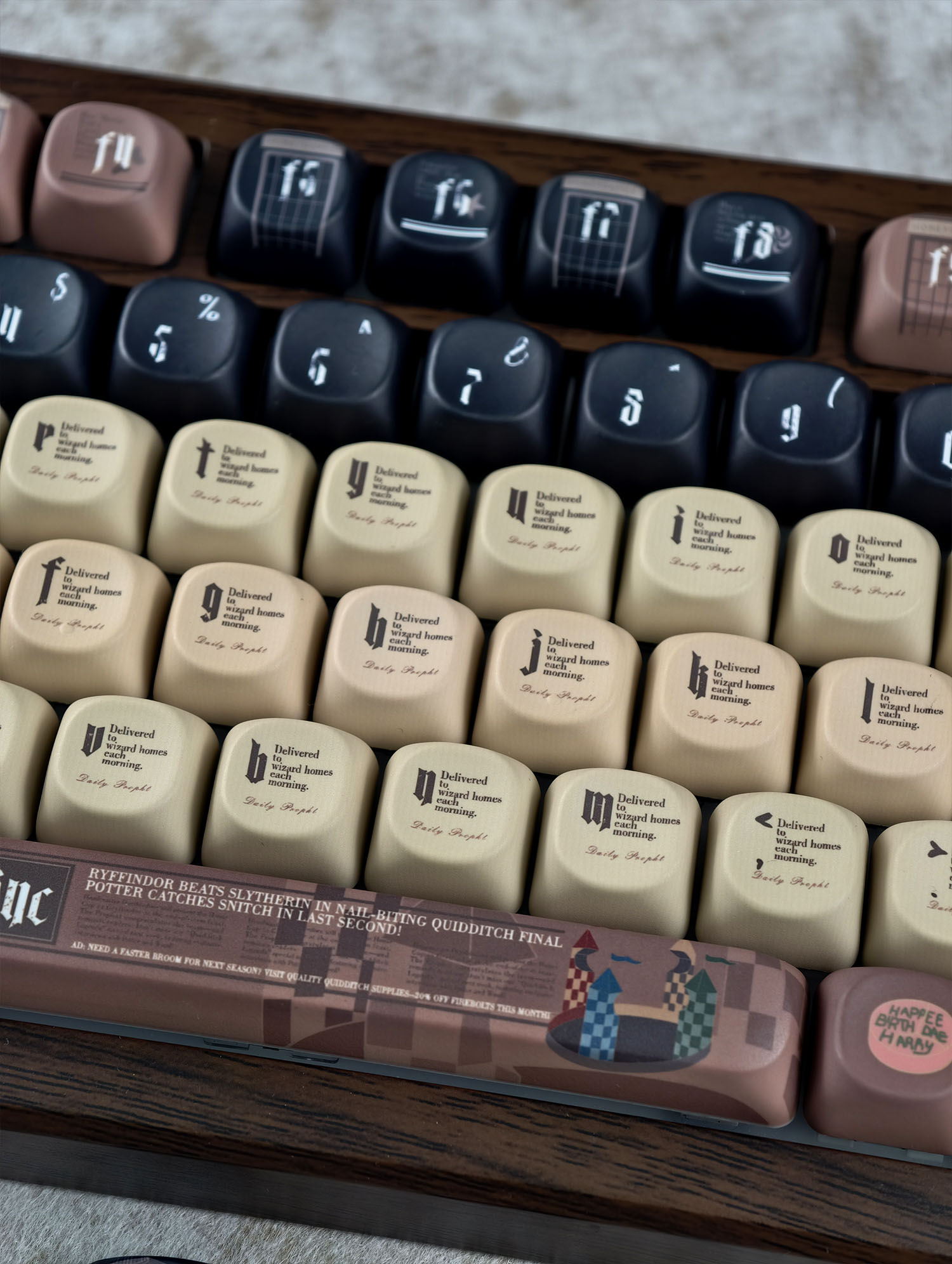 Hogwarts Keycaps Cherry/MOA Profile 125 Keys PBT Dye Sublimation ...