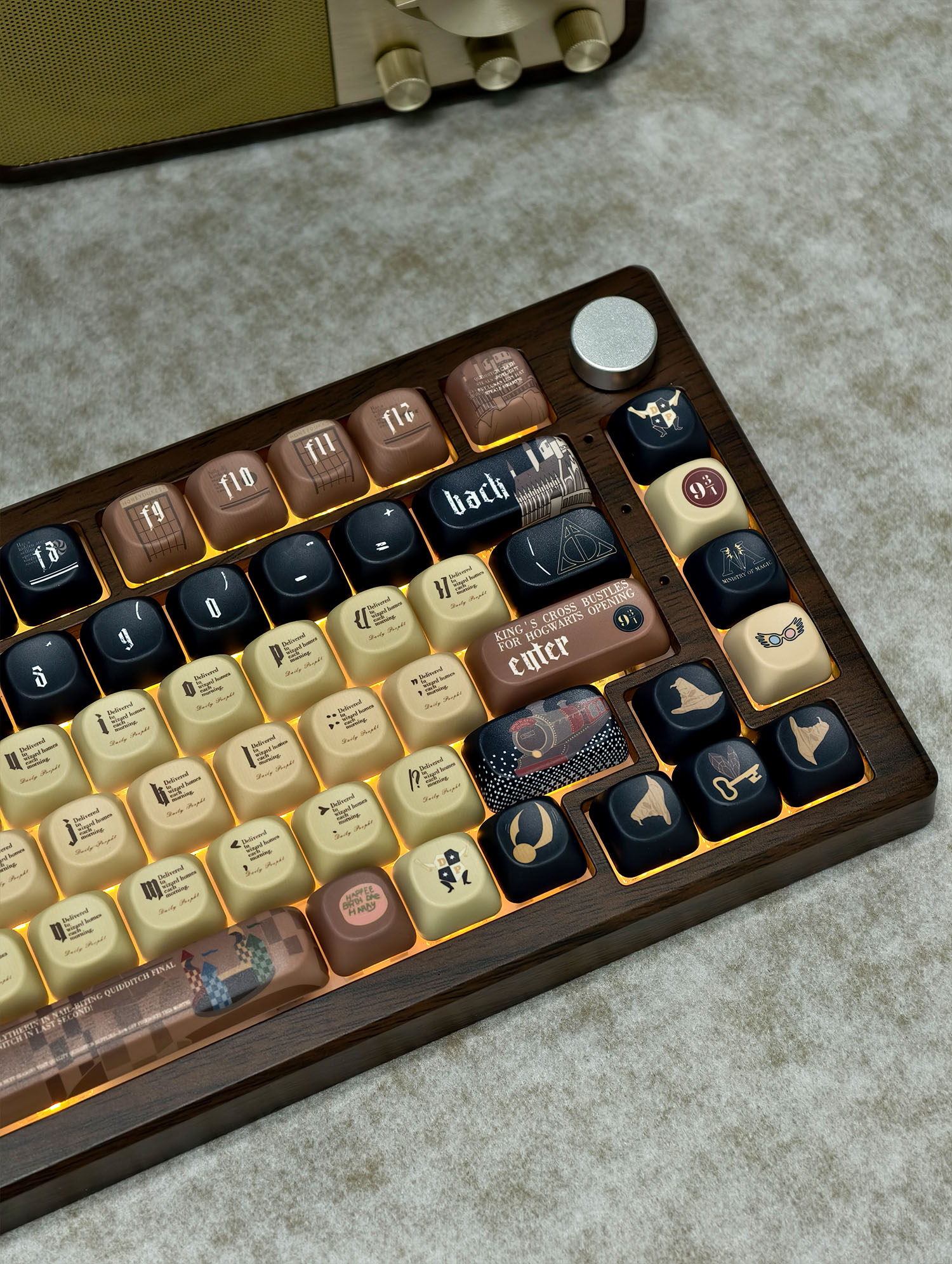 Hogwarts Keycaps Cherry/MOA Profile 125 Keys PBT Dye Sublimation ...