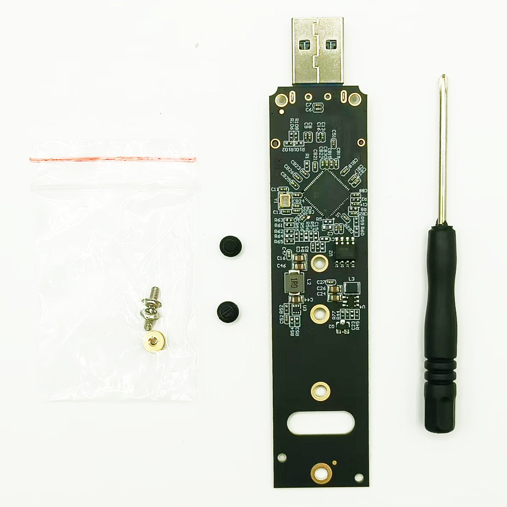 M.2 NVMe & SATA SSD Reader, USB 3.1 10Gbps External Enclosure, Dual ...
