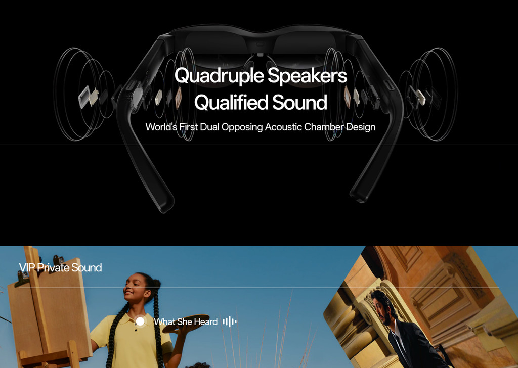 RayNeo Air 3s Pro AR Glasses Ultimate 201" Display with 1200nits for ...