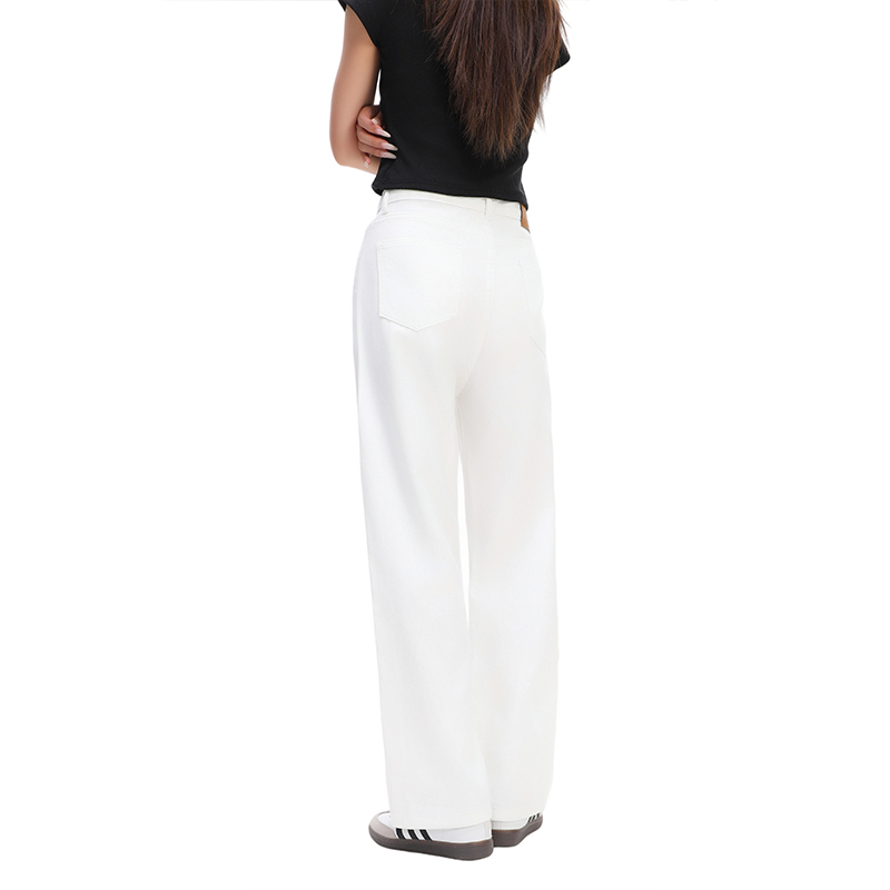 Houch Ready to ship COD Jeans for men white straight cut Korean style ...