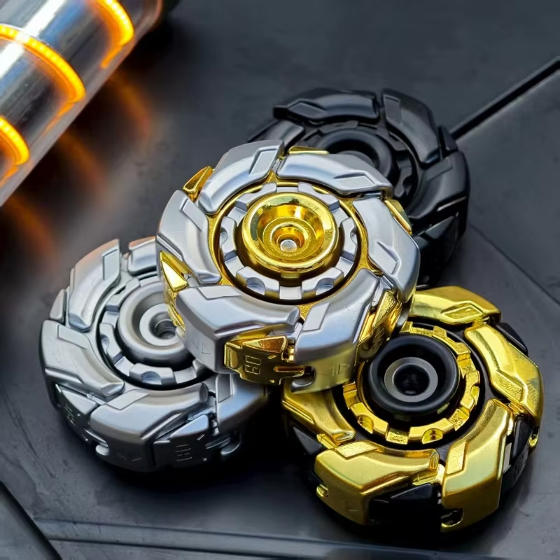 1PC EDC Deformation Mecha Fidget Spinner Metal Alloy Anxiety Stress ...