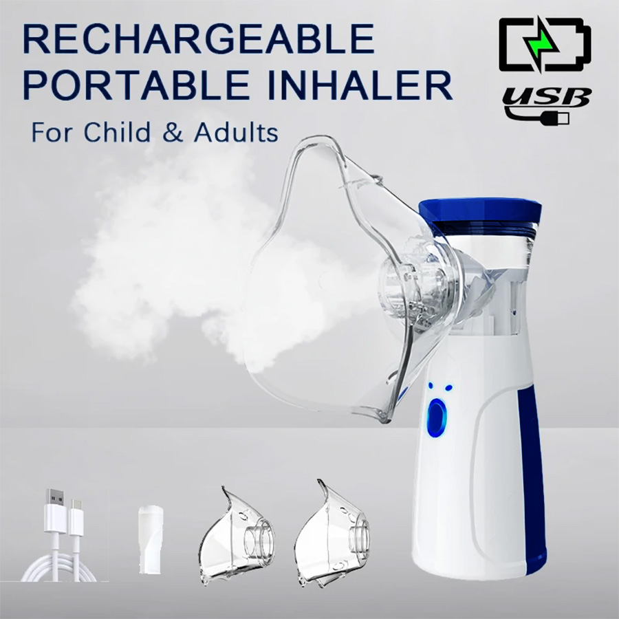 COD Authentic medical grade nebulizer portable rechargeable for asthma ...