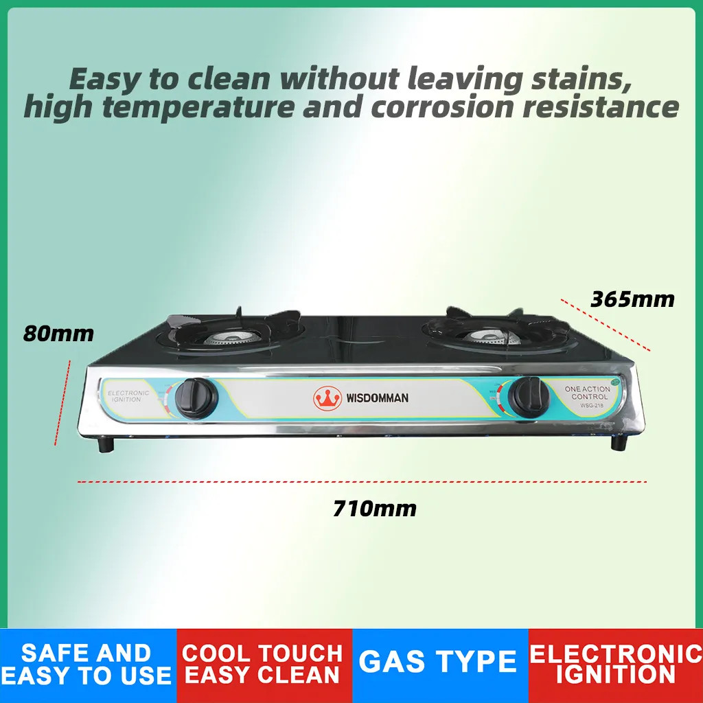 Gas stove 2/1 gas stoves 6.2KW high power design burner gas stove gas ...