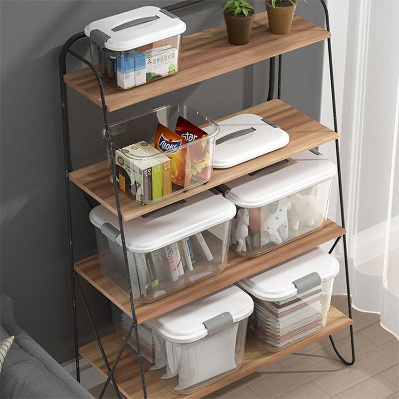 Transparent Storage Box Clothes Toys Sundries Organizer Home Stackable ...